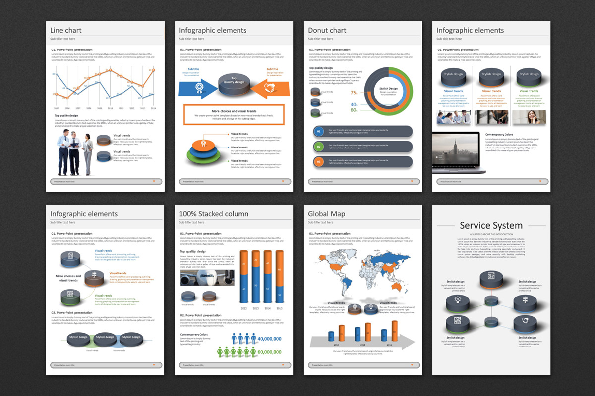 Smart Work Vertical PPT, a Presentation Template by GoodPello
