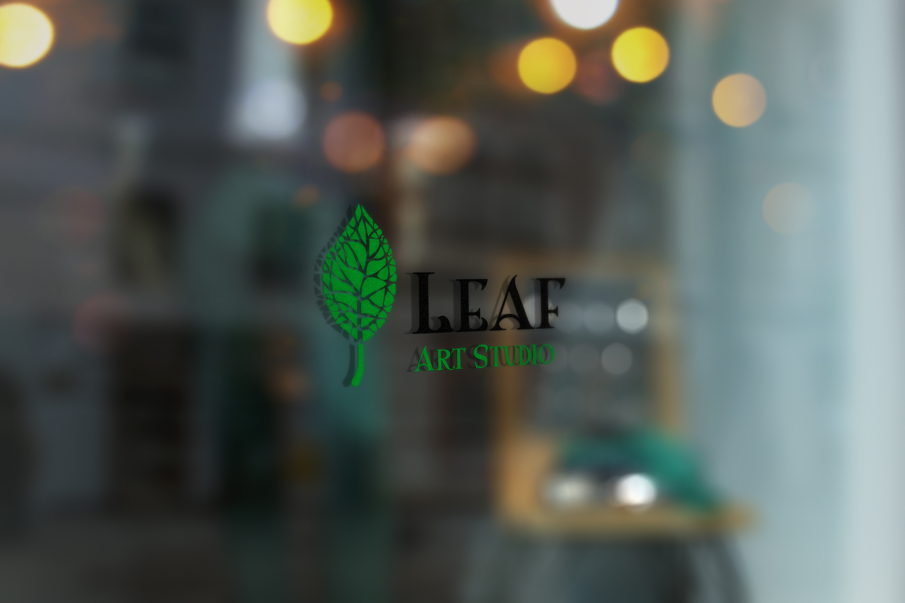Leaf Art Studio Logo Template | Branding & Logo Templates ~ Creative Market