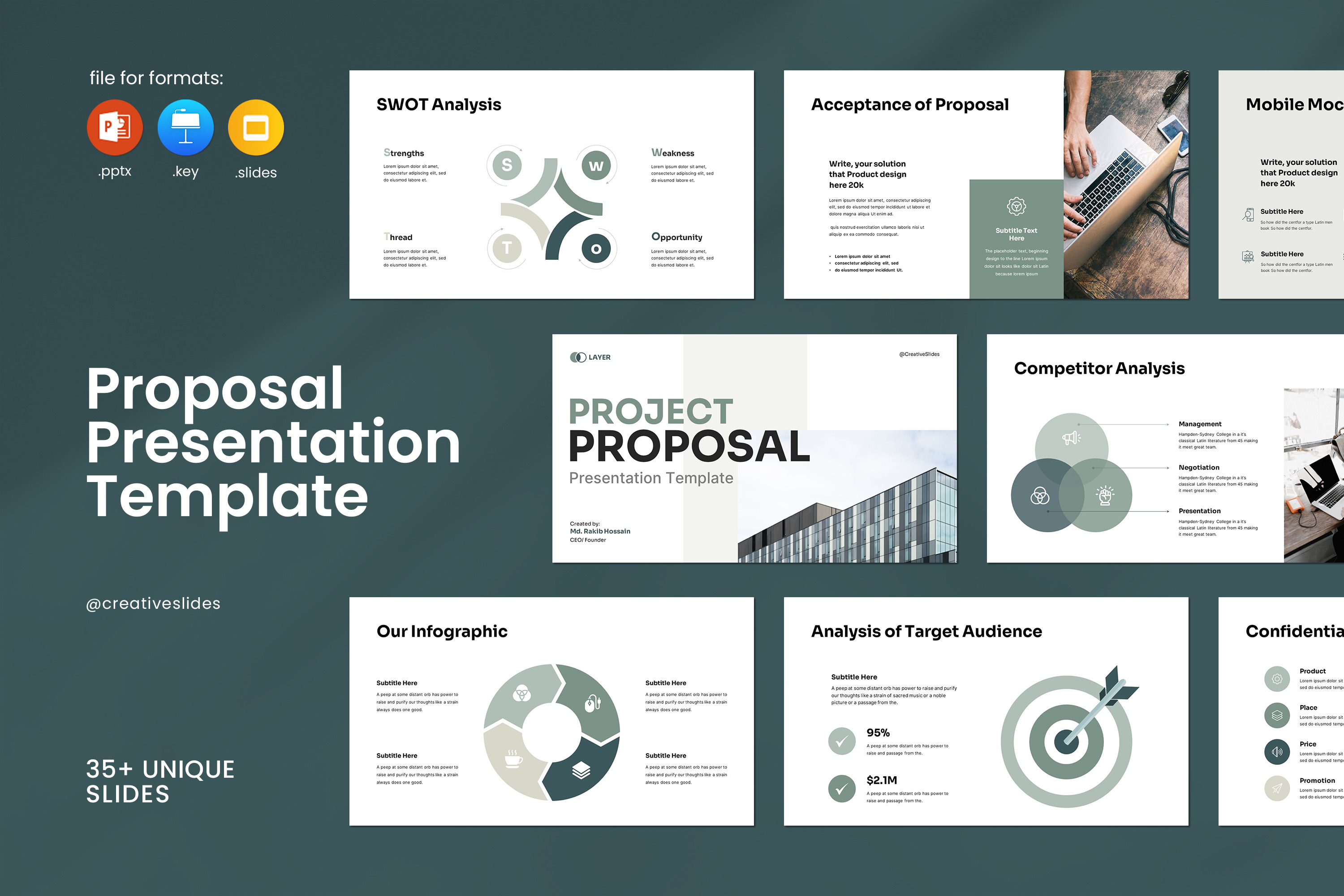 Project Proposal PowerPoint Template, a Presentation Template by ...