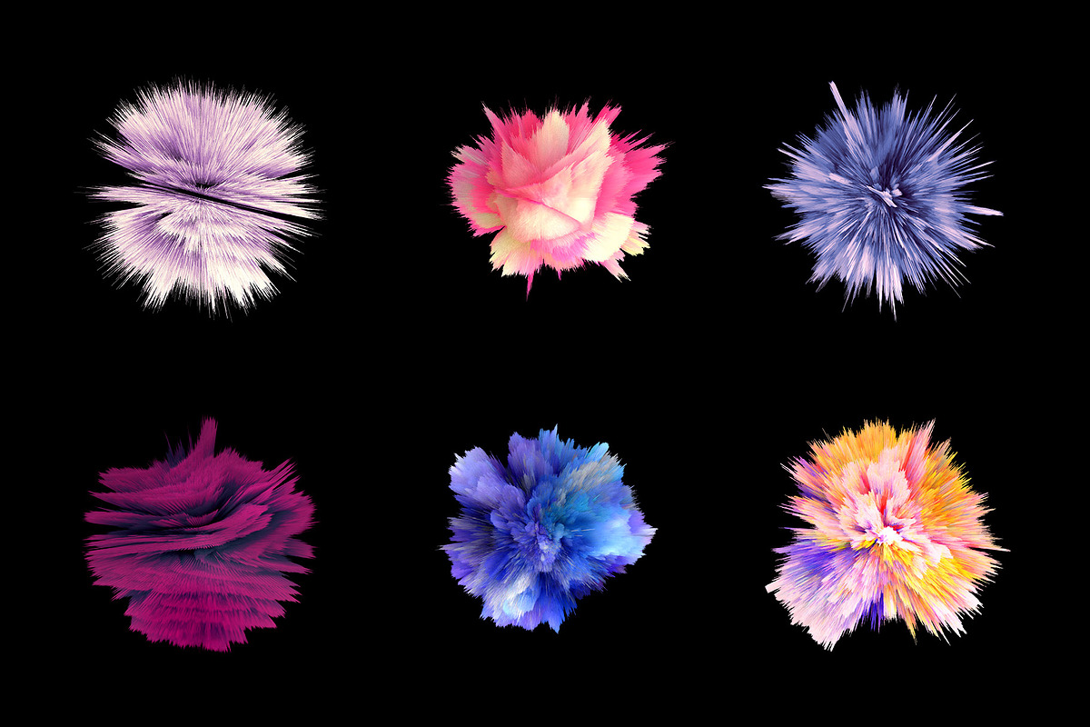 Color Bomb, an Object Graphic by Designdell