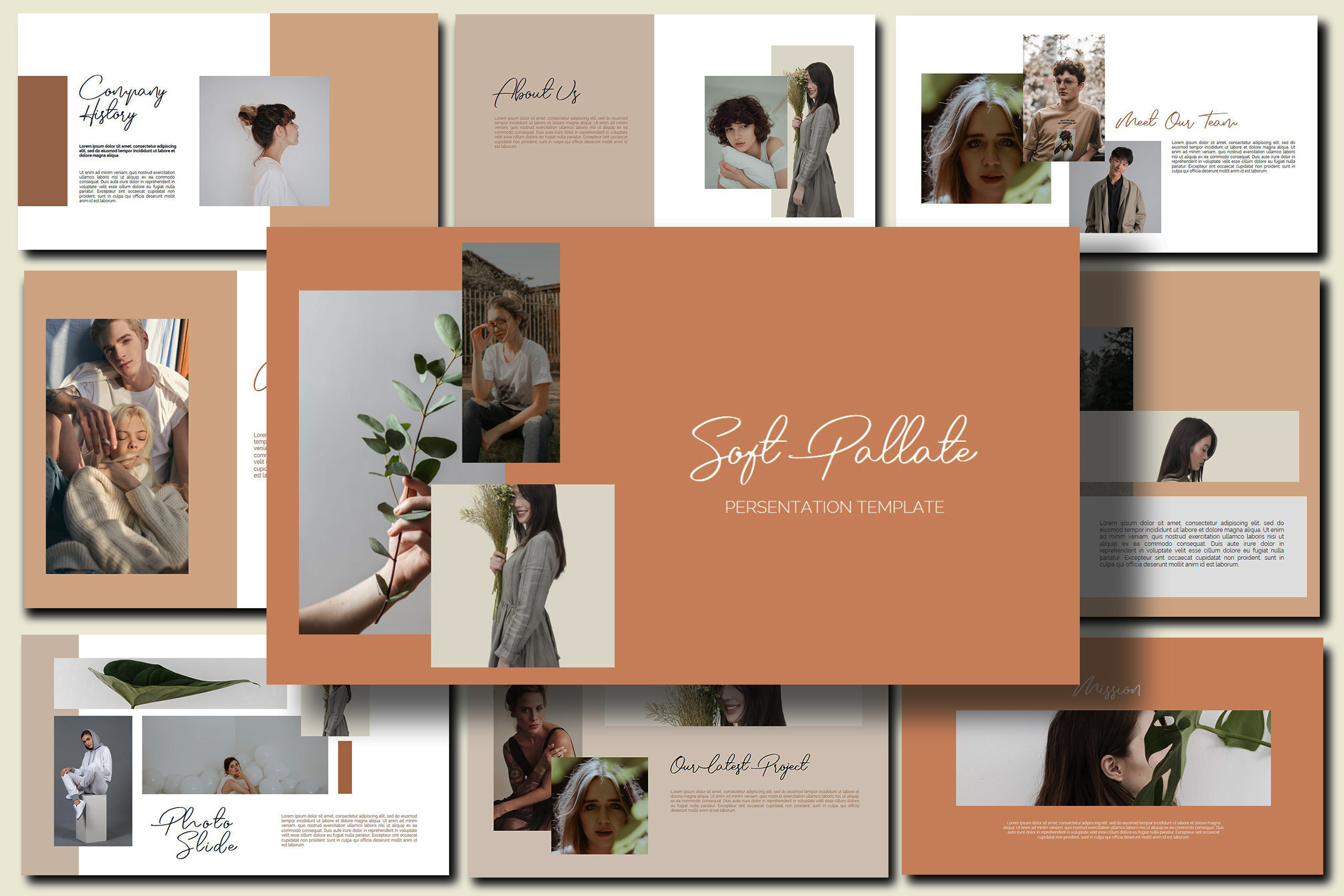 Soft Pallate - Fashion Powerpoint, a Presentation Template by Putra Khan