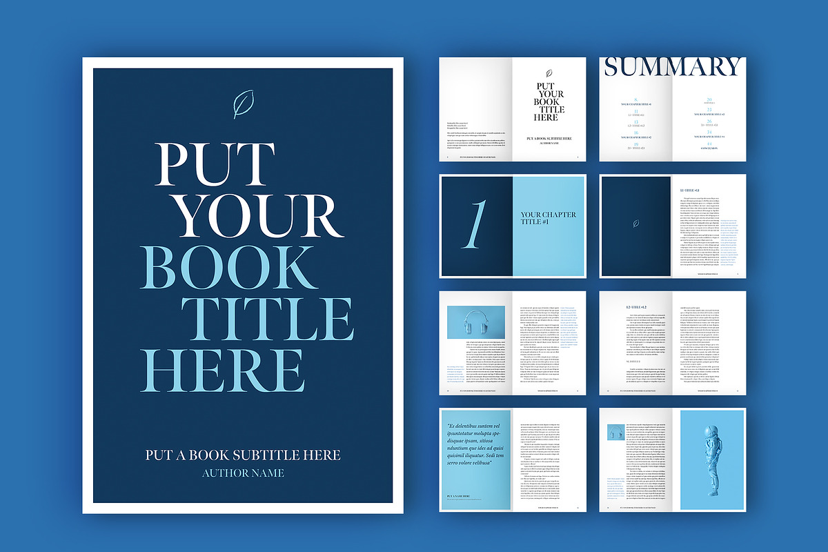 Reading Book Layout, a Brochure Template by tomsarraipodesign