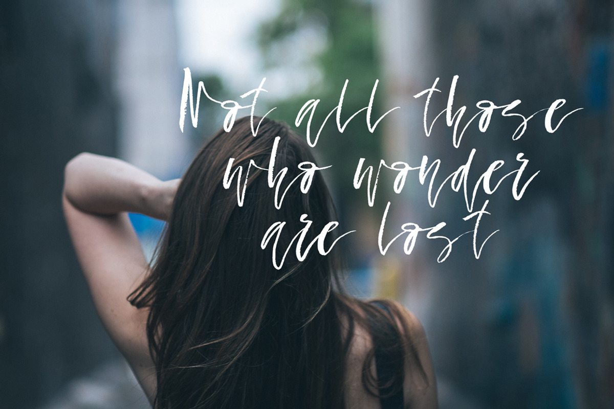 Fallen Angel - calligraphic font, a Script Font by Favete Art