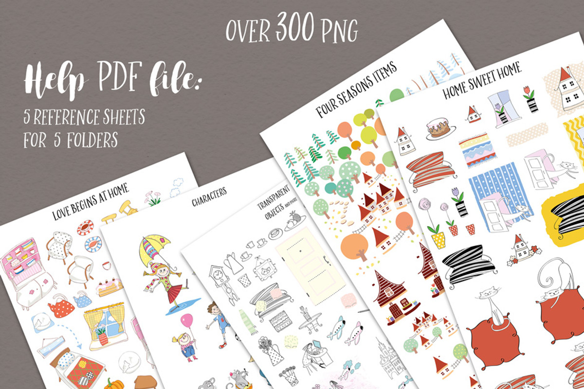 20% OFF Huge Funny Bundle, an Animal Illustration by Eva Katerina