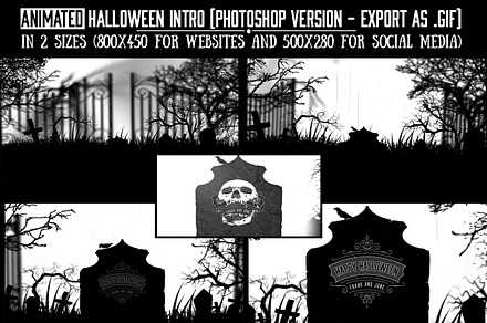 Horror Animation for Halloween (AE), a Templates & Theme by the little ...