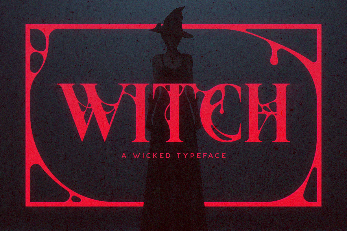 Witch Typeface, a Font by Tugcu Design Co.