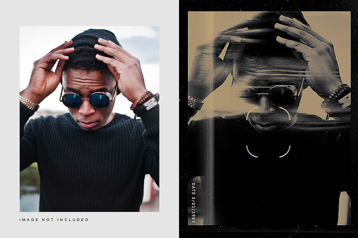 Nuke Photo Effect, a Texture Graphic by DesignerCandies | Creative Market