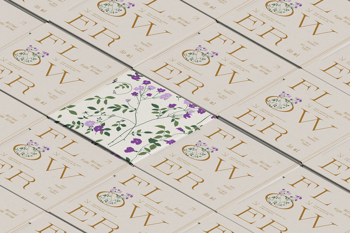 Botanical Label Design Bundle