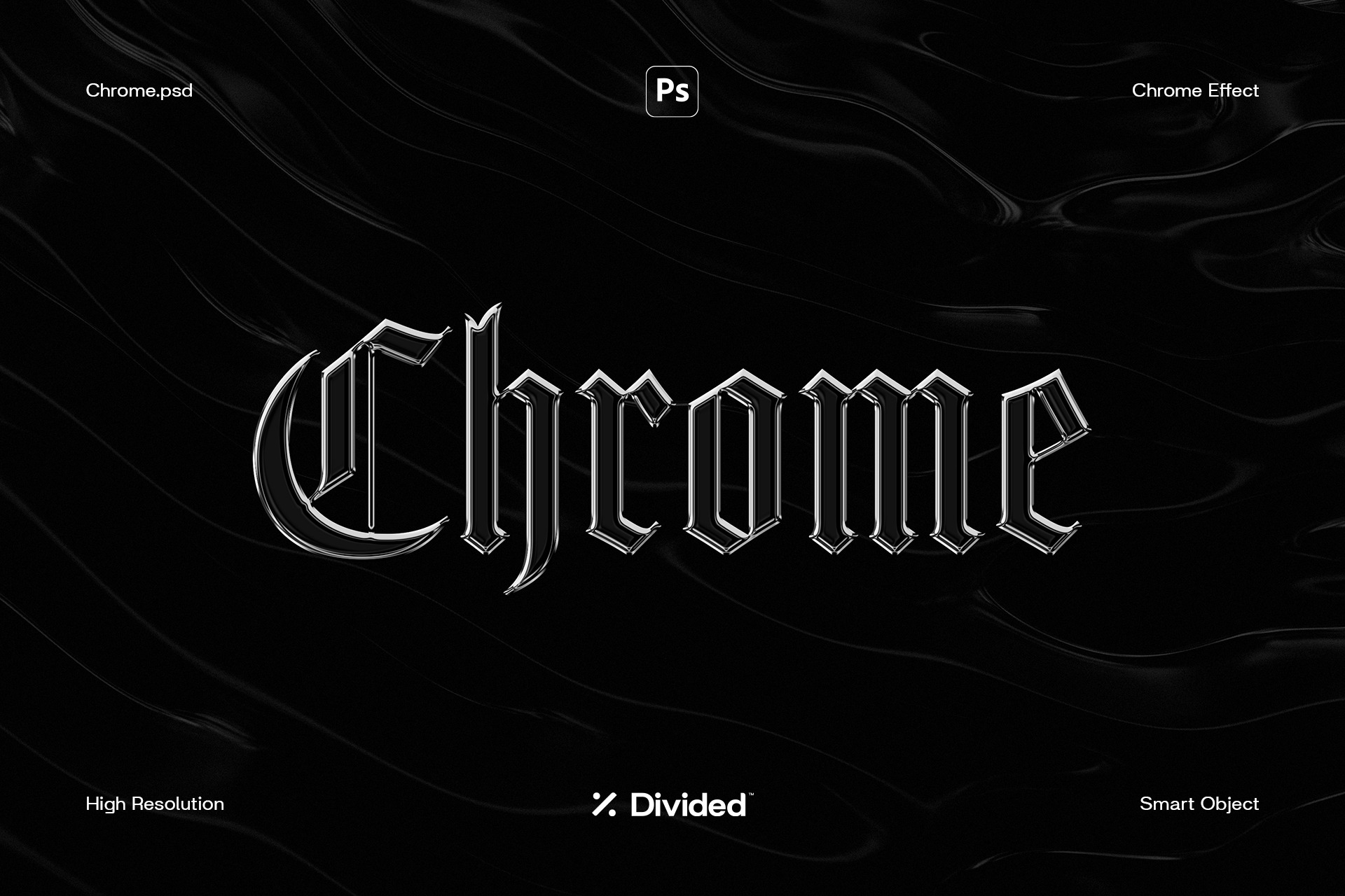 Chrome Effect, a Graphic by Divided.co