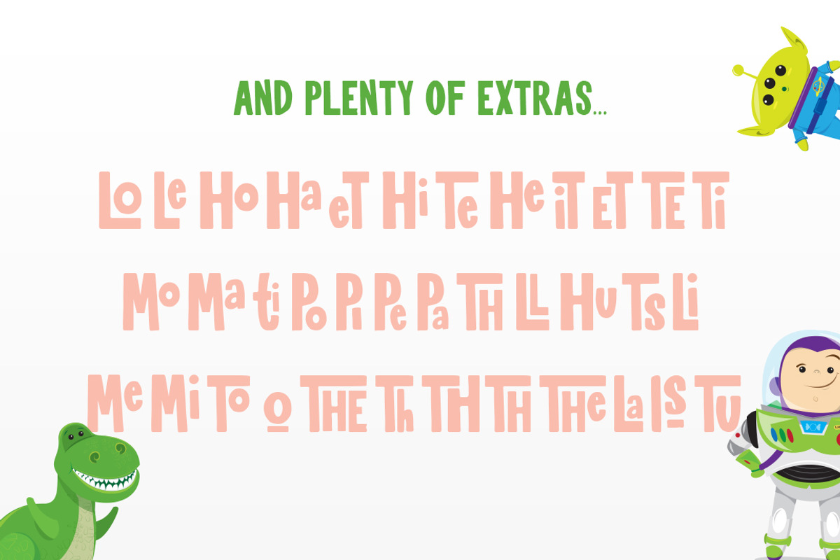 Playtime Font, a Font by Salt & Pepper Designs