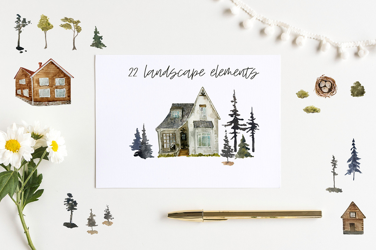 Forest Landscape Map Creator animals, an Animal Illustration by ...