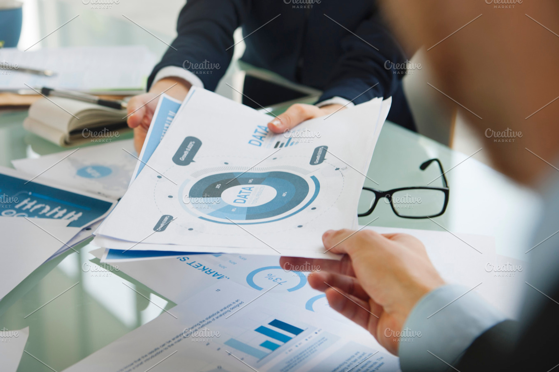 Data Analysis, a Person Photo by rawpixel | Creative Market