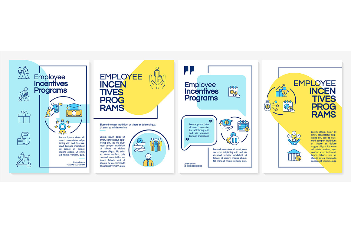 Employee motivation programs, a Brochure Template by IMG Visuals