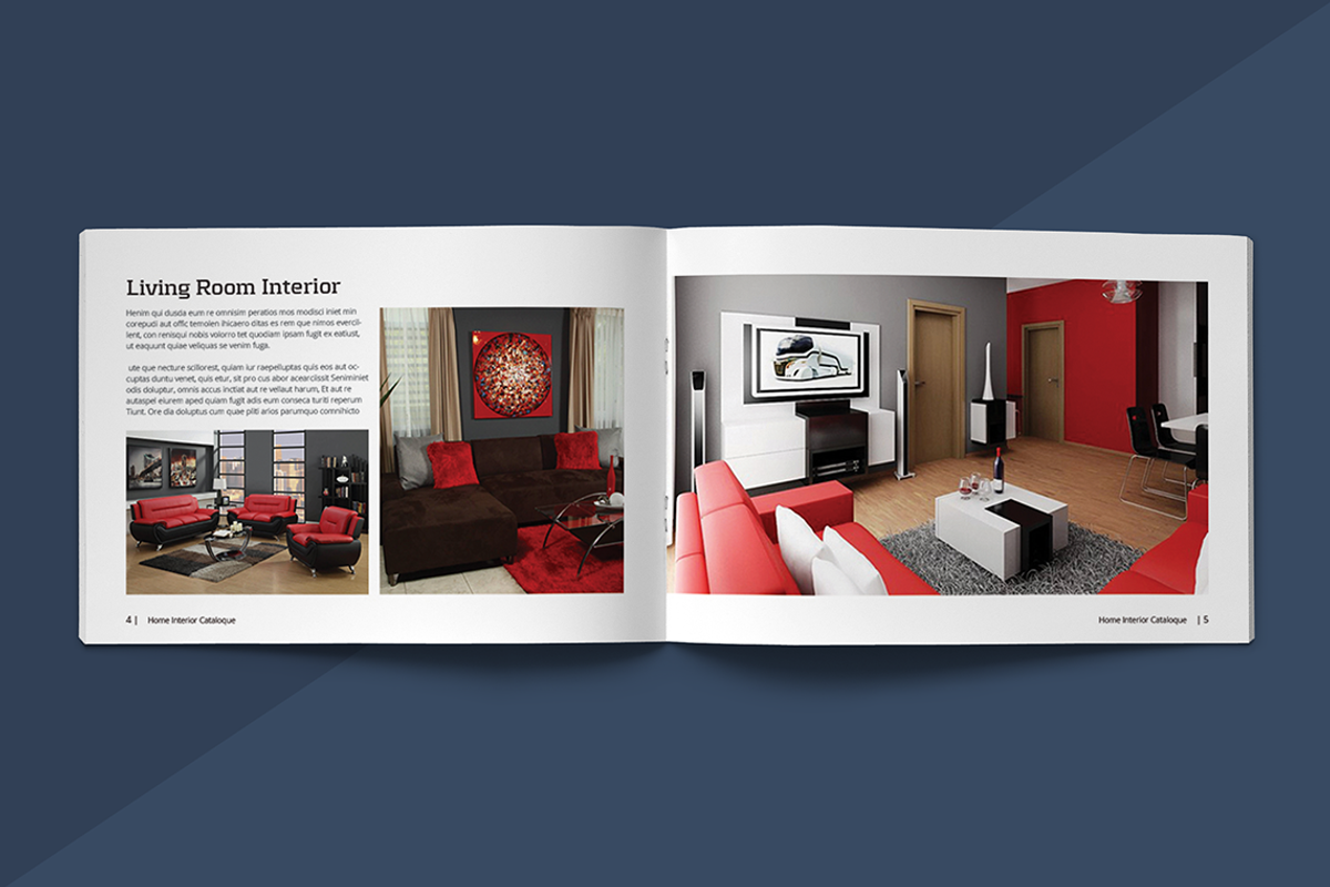 A5 Modern Catalogue Template, a Brochure Template by UnicodeID
