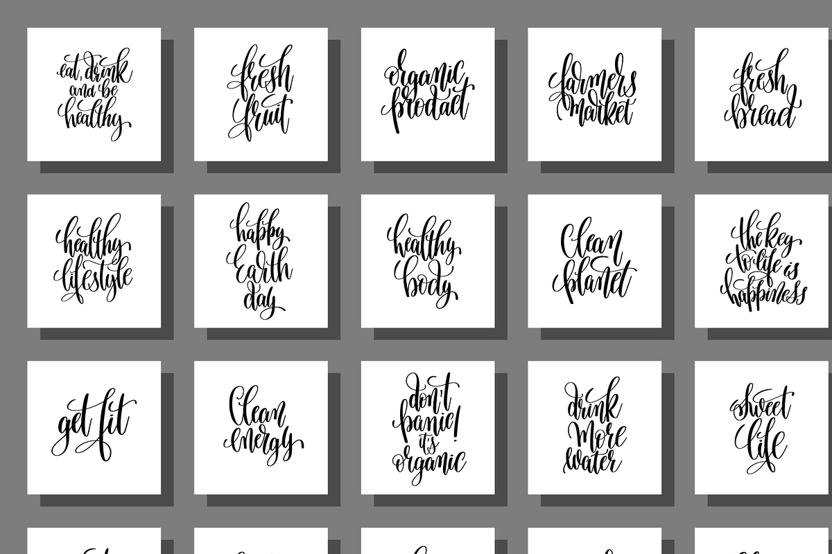 FITNESS and HEALTHY LIFE posters, a Card Template by karakotsya