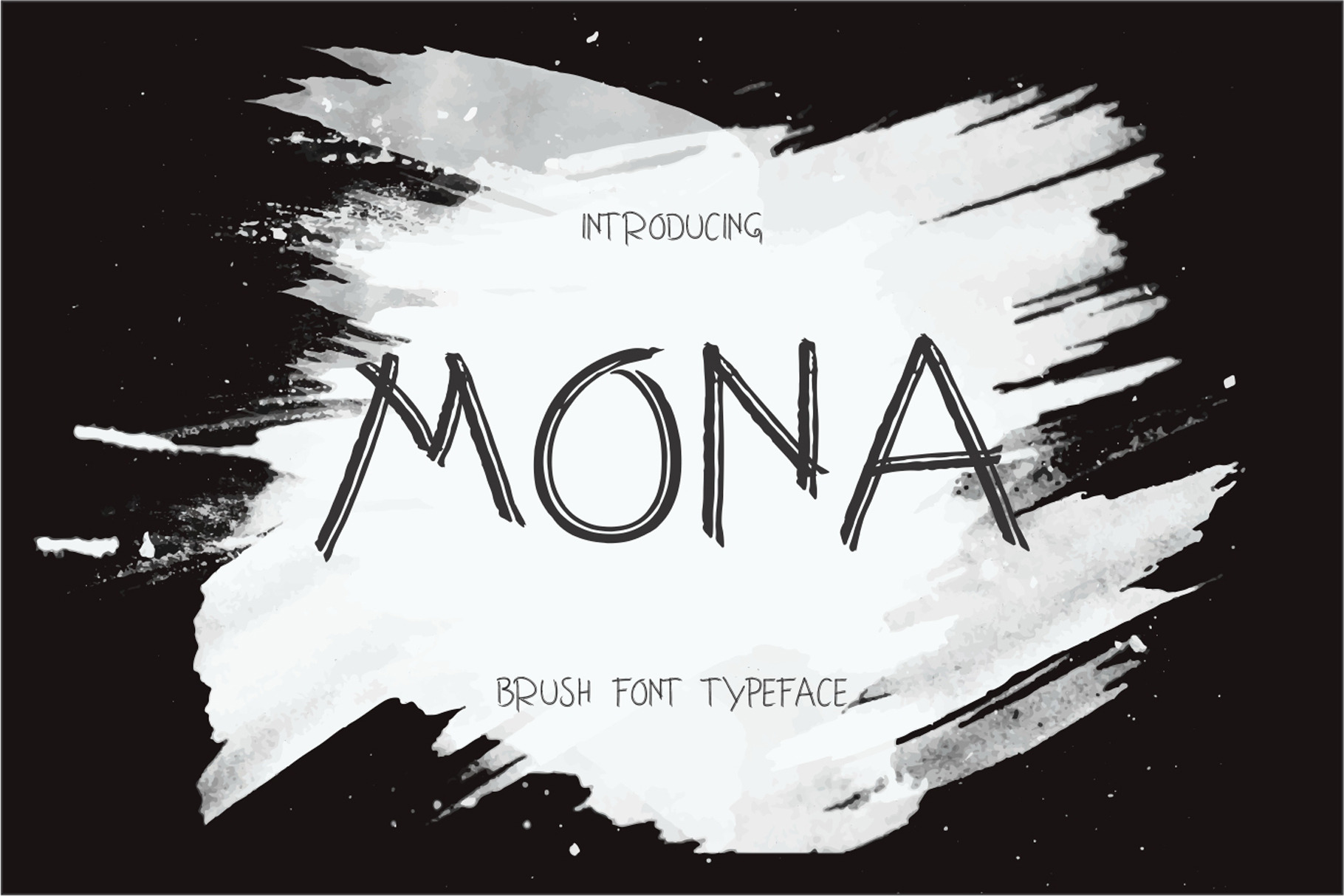 Mona, a Sans Serif Font by edcreative