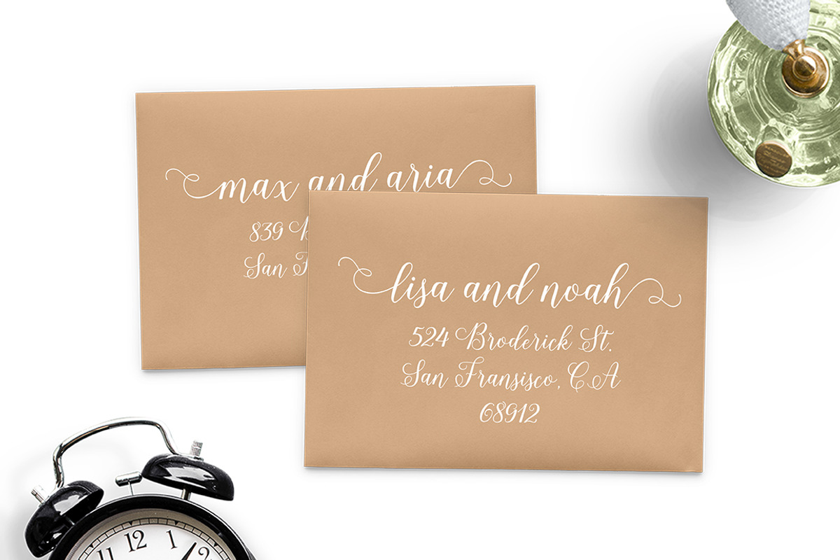 Shania Script, a Script Font by Seniors | Creative Market