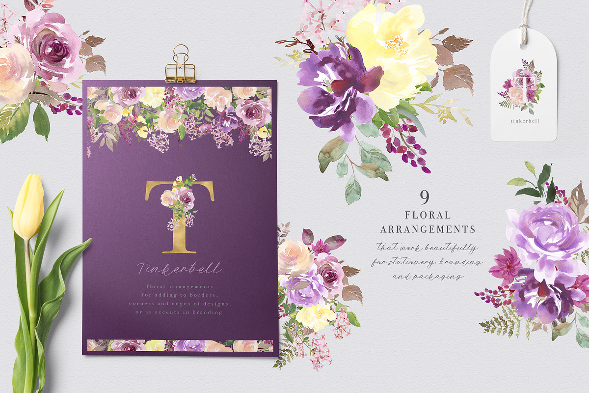 Spring & Easter Clipart, an Illustration by Twigs and Twine