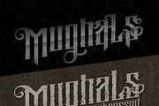 Mughals Font Family, a Font by Alphabet Agency