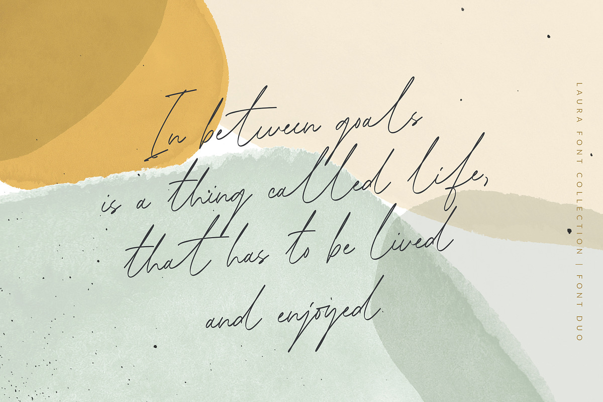 Laura - Font Collection & Logos, a Script Font by VladCristea ...