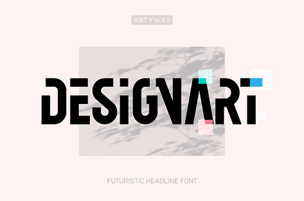 Anaglyph Isometric SVG Color Font | Fonts ~ Creative Market