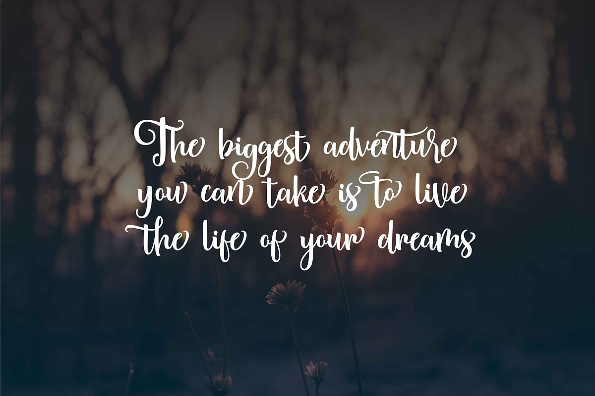 Risthi Script, a Script Font by Olexstudio