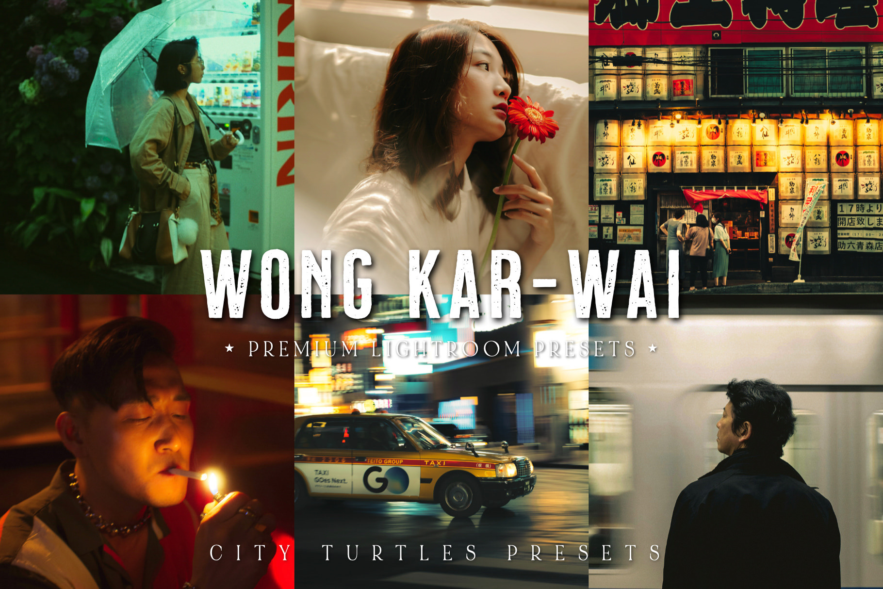 Wong Kar-Wai Cine Lightroom Presets, a Preset Add-On by CityTurtles