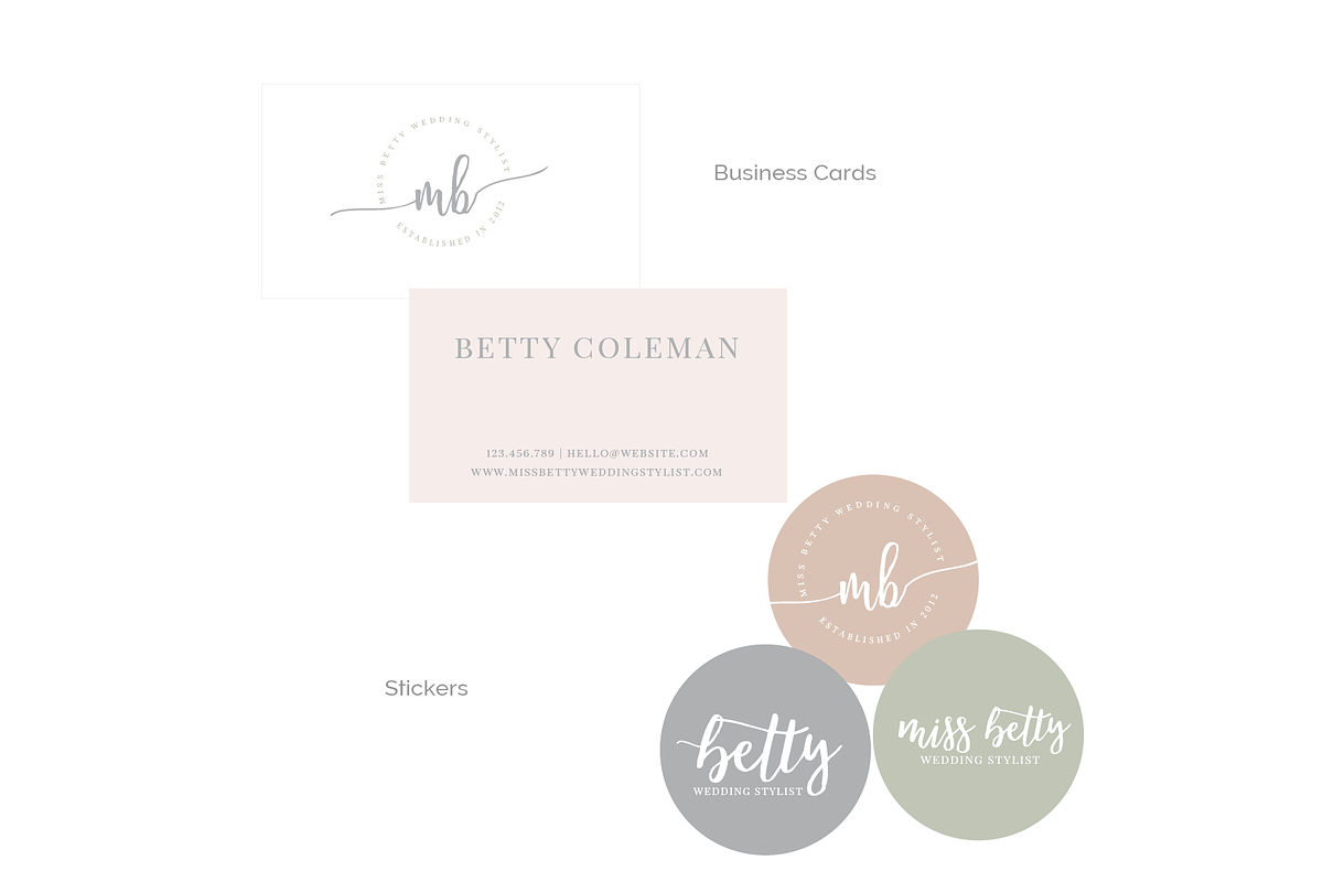 Ultimate Logo & Branding Kit - Betty, a Branding & Logo Template by ...