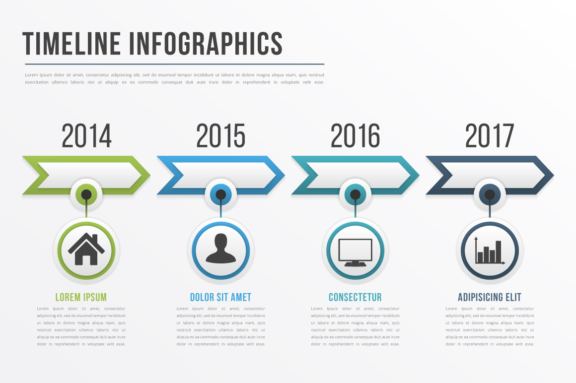 Timeline, a Graphic by PixMarket