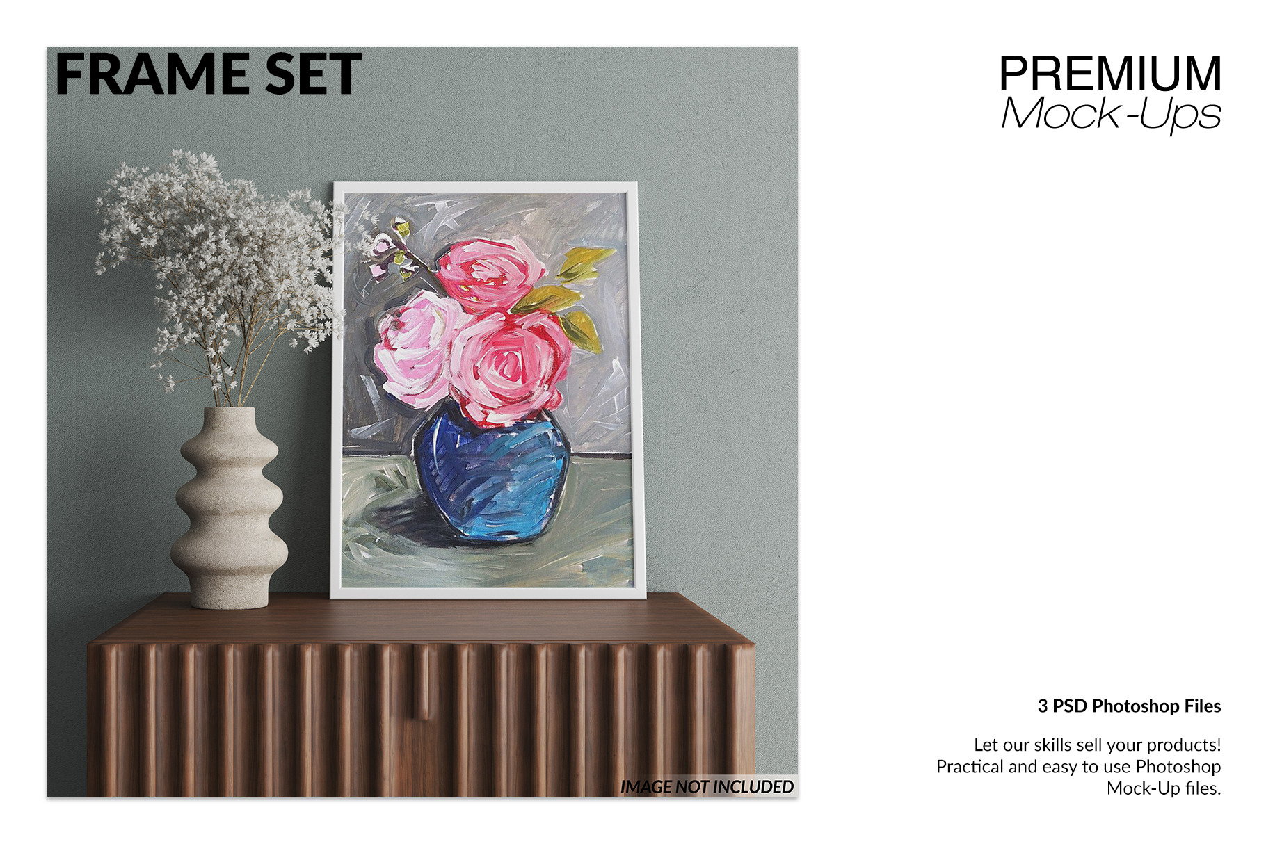 3 Shapes of Frame Mockup, a Product Mockup by mock-ups