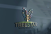 Tree Star Logo, a Branding & Logo Template by Josuf Media