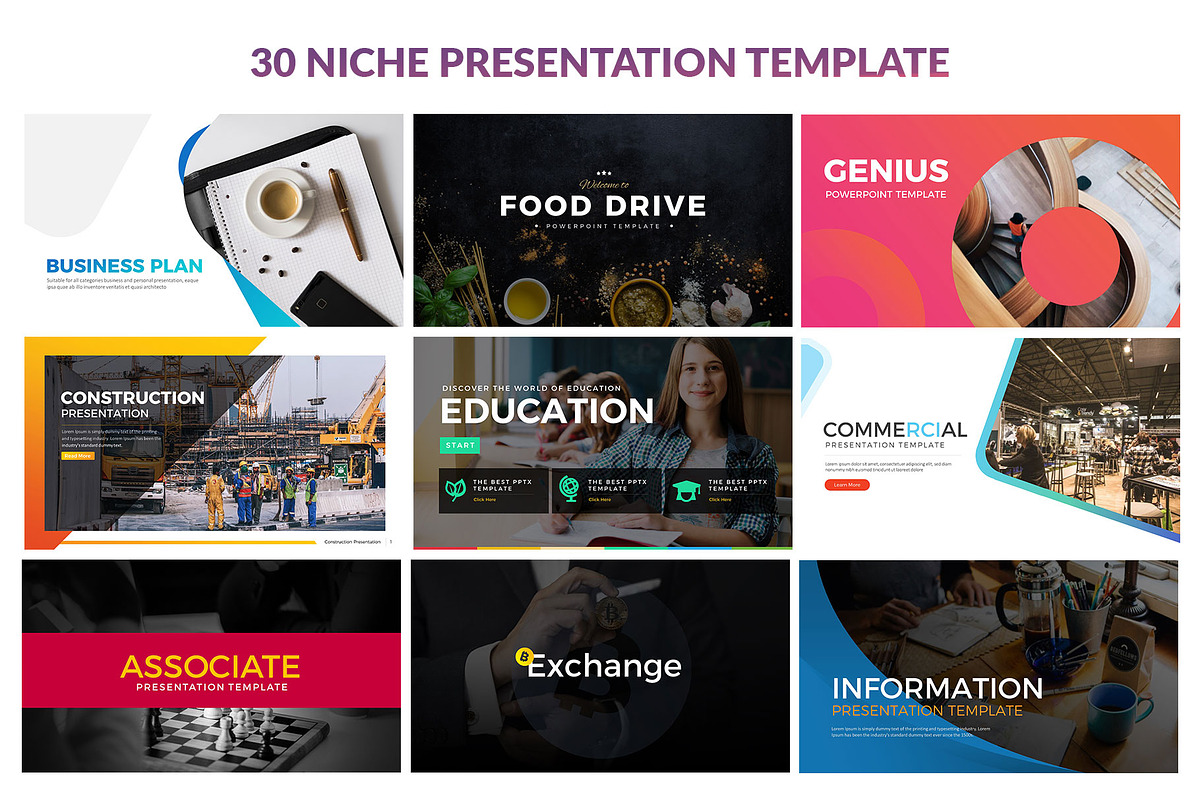All In One 30 Presentation Template, a Presentation Template by ...