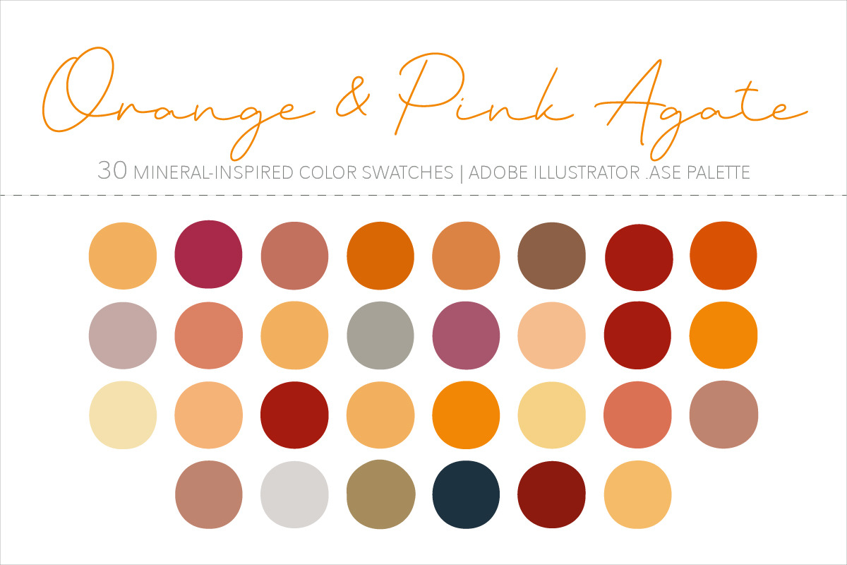 Illustrator Color Palette Bundle V5, a Palette Add-On by Jennadesigns