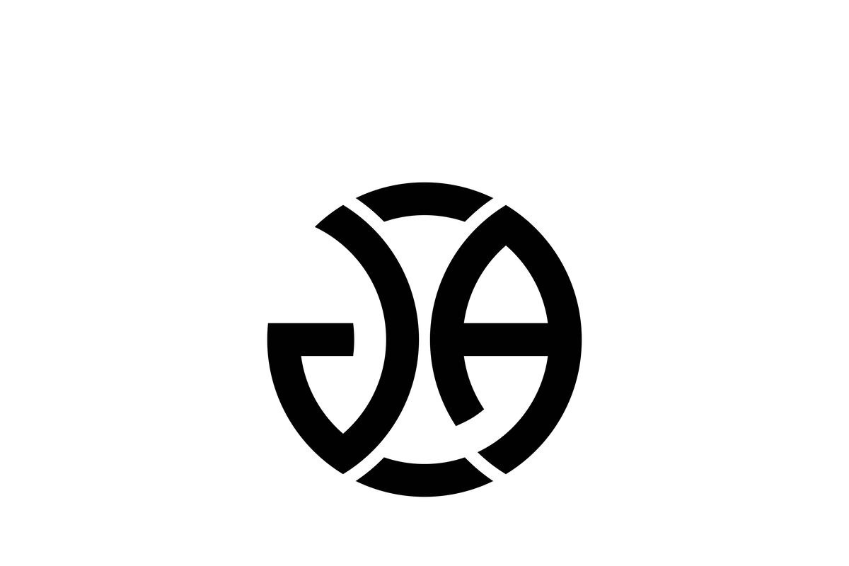 JA logo design vector template, a Branding & Logo Template by xcoolee