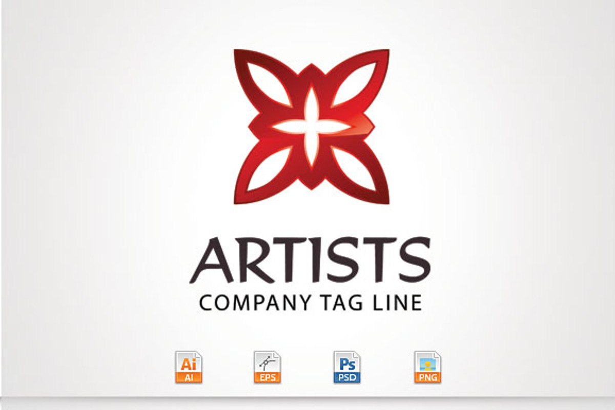 Artists Logo, a Branding & Logo Template by stock6design
