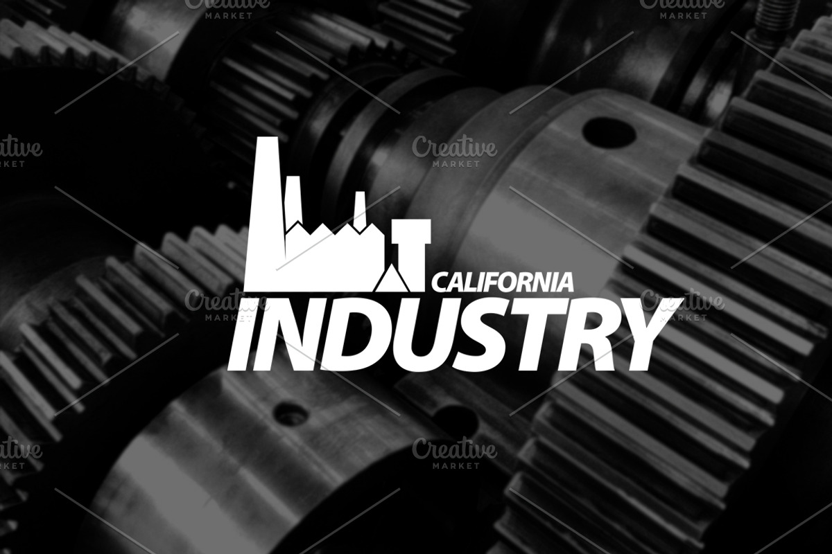 Logo template | California Industry, a Branding & Logo Template by ...