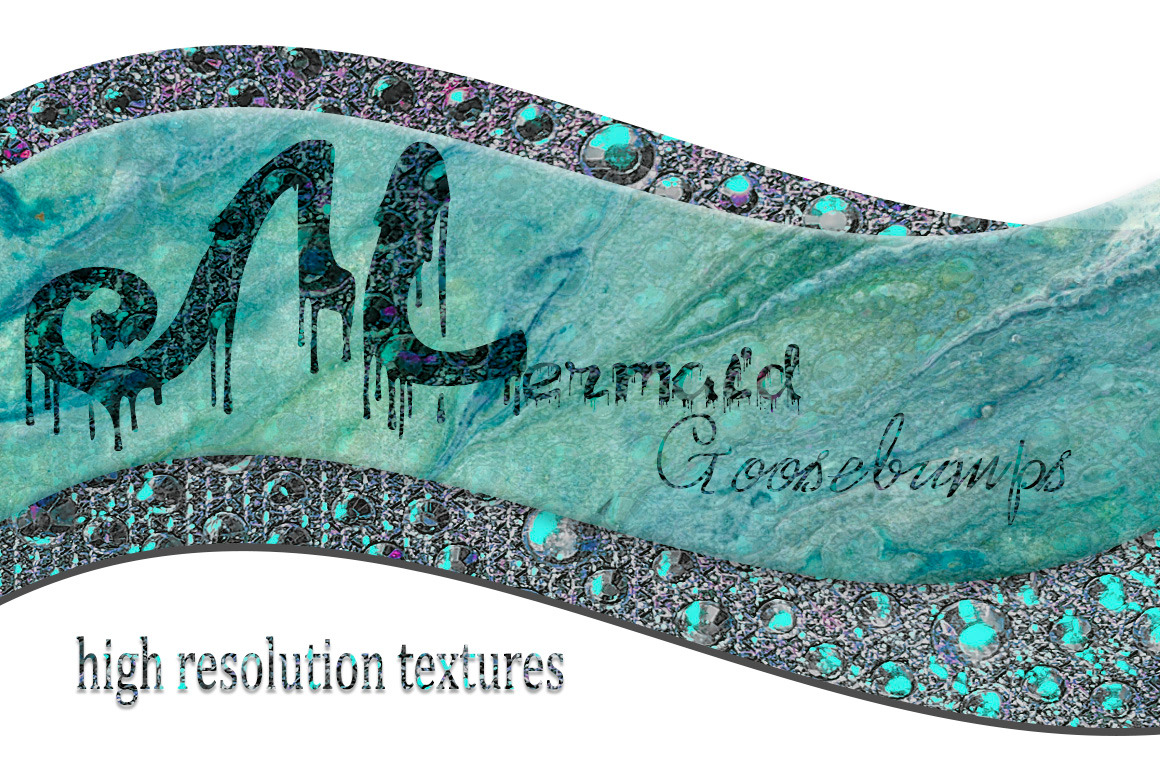 Mermaid Goosebumps Textures, a Texture Graphic by I AM A Mermaid Designs