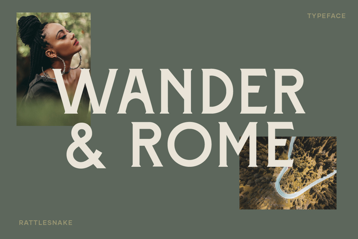 Rattlesnake - Vintage Serif Font, a Serif Font by The Routine Creative