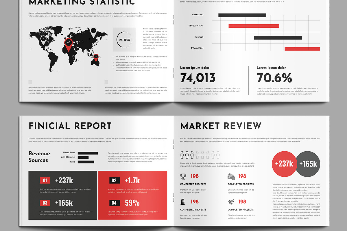 Annual Report Landscape Brochure