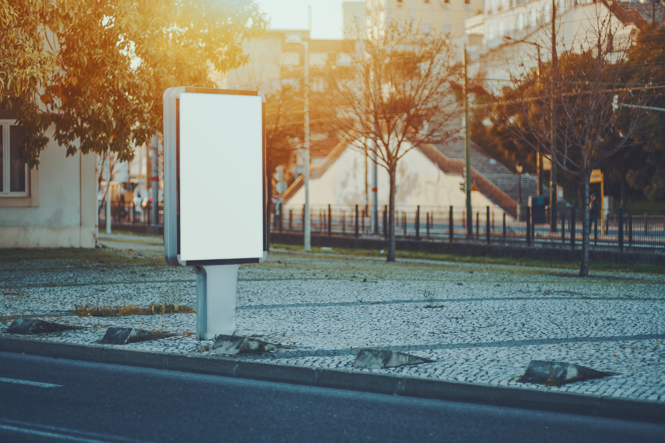 Empty poster placeholder | Architecture Stock Photos ~ Creative Market