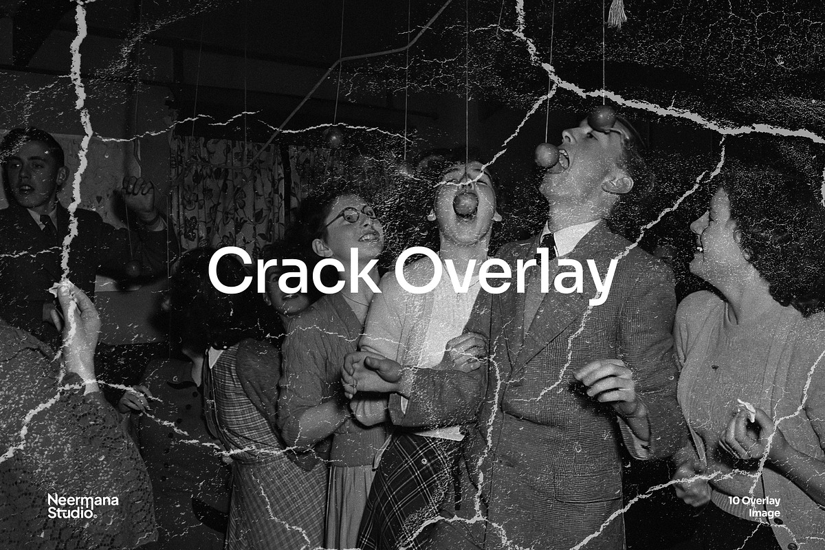 Crack Overlay, a Texture Graphic by Neermana