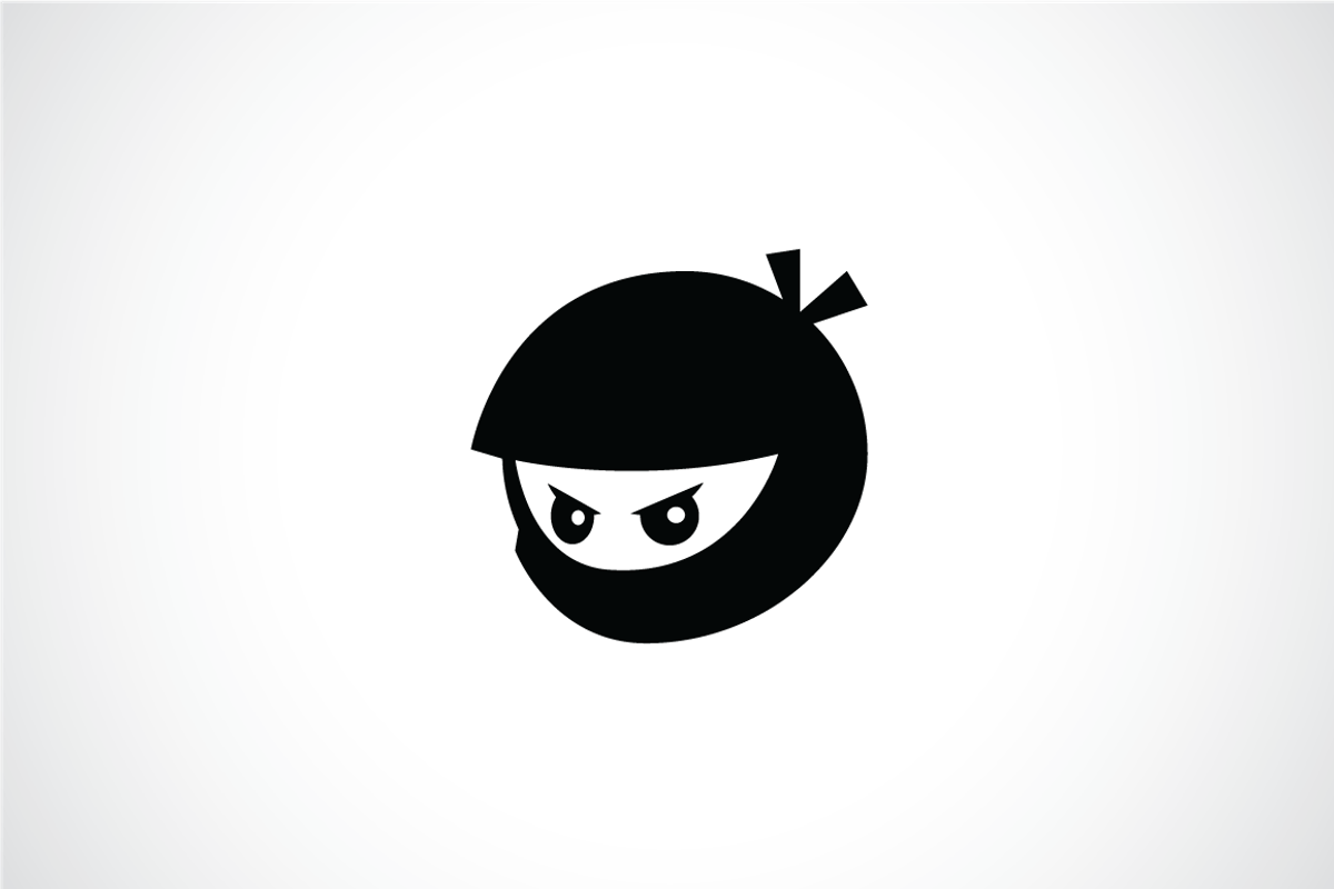 Angry Ninja Logo Template, a Branding & Logo Template by Heavtryq Design