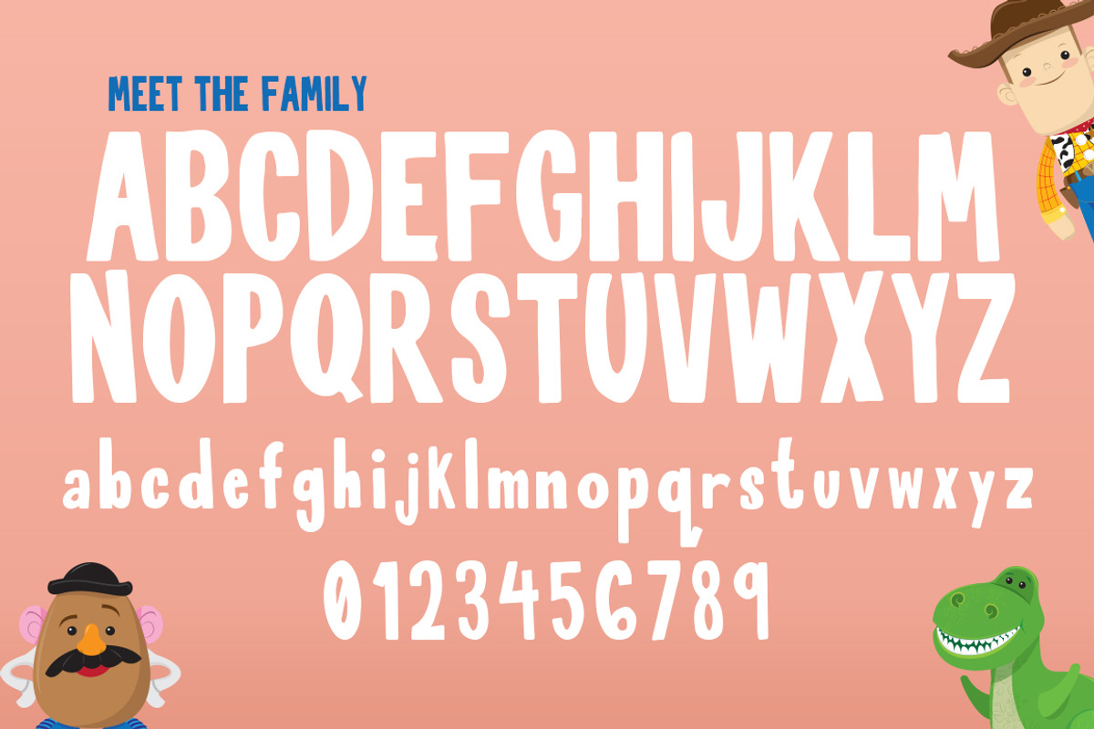 Playtime Font, a Font by Salt & Pepper Designs