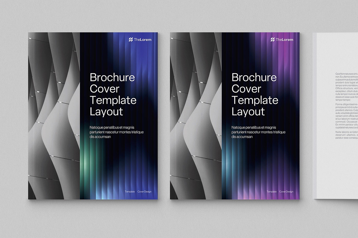 Brochure Cover Template, a Brochure Template by BrandPacks