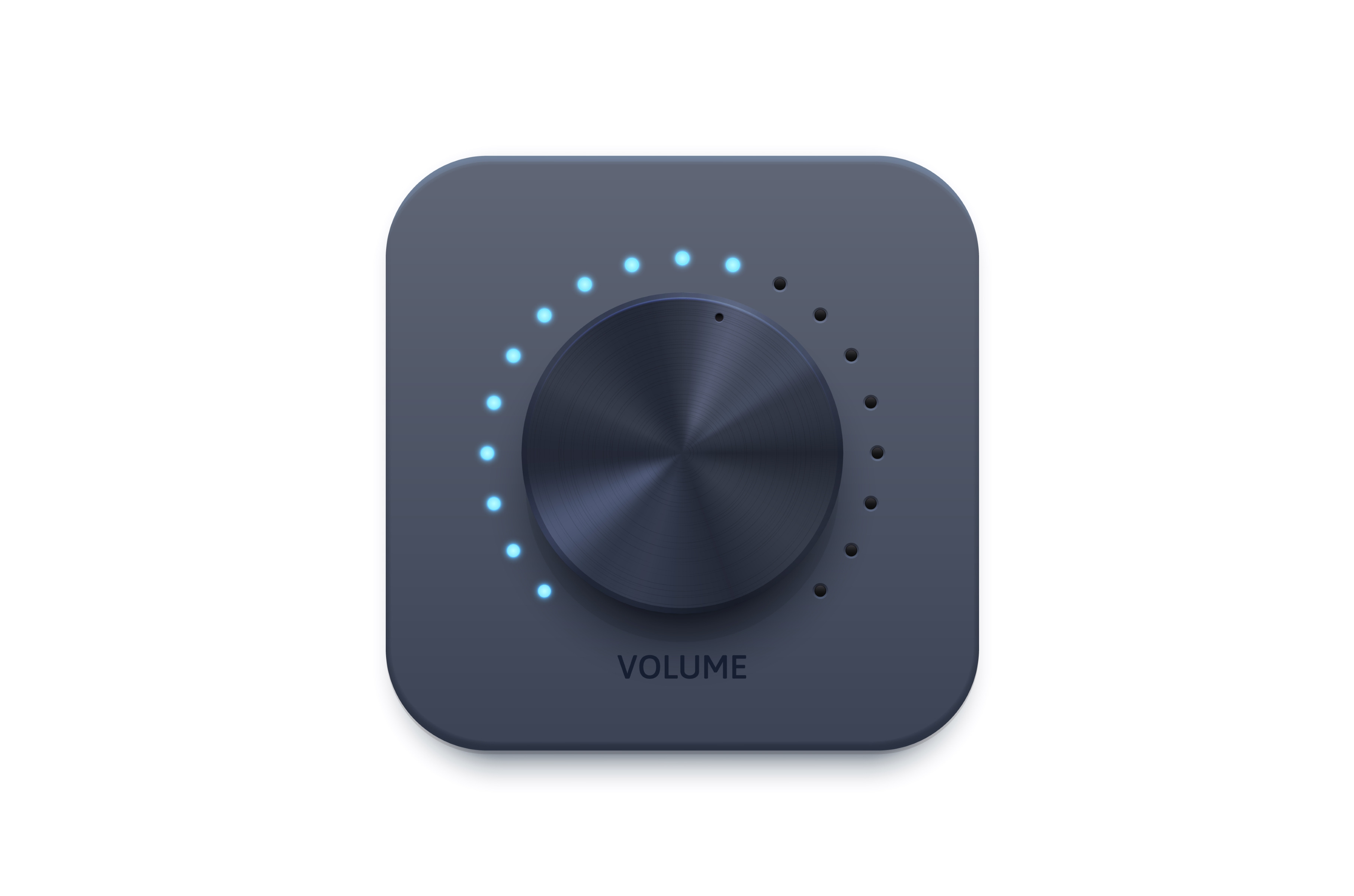Music sound volume knob button, a Templates & Theme by Vector Tradition
