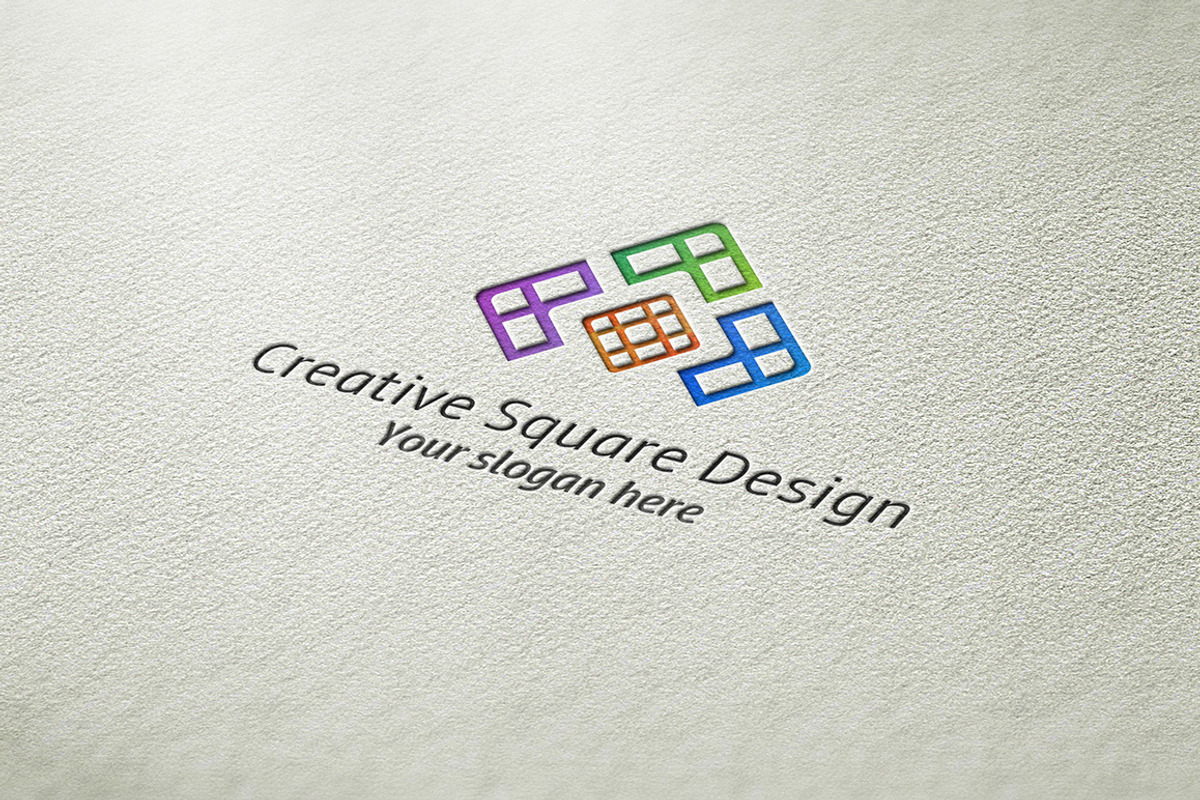 Creative Squre Design Logo, a Branding & Logo Template by BdThemes