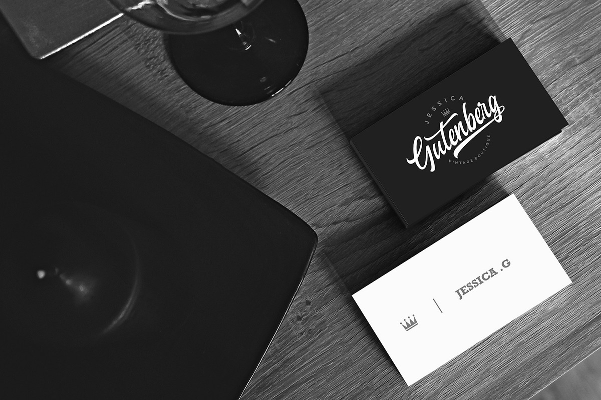 Heavenly Script, a Script Font by NUGS