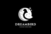 Bird with Moon logo | Branding & Logo Templates ~ Creative Market