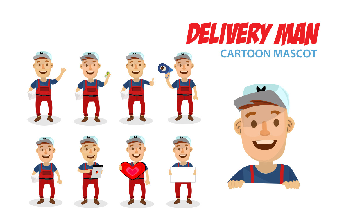 DELIVERY MAN, an Illustration by Silpin