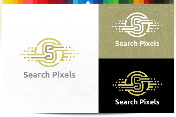 Search Pixels, a Branding & Logo Template by Acongraphic